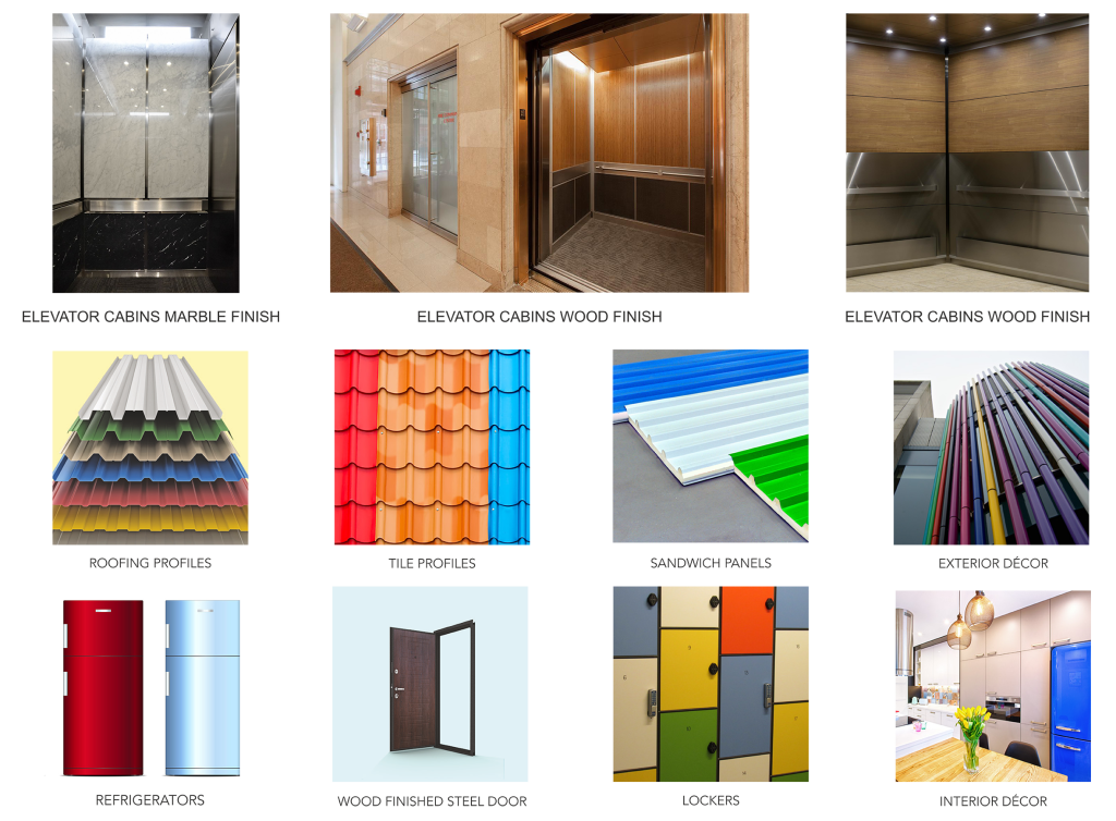 Suppliers Of Colour Coated Gi Sheets Available In Colours