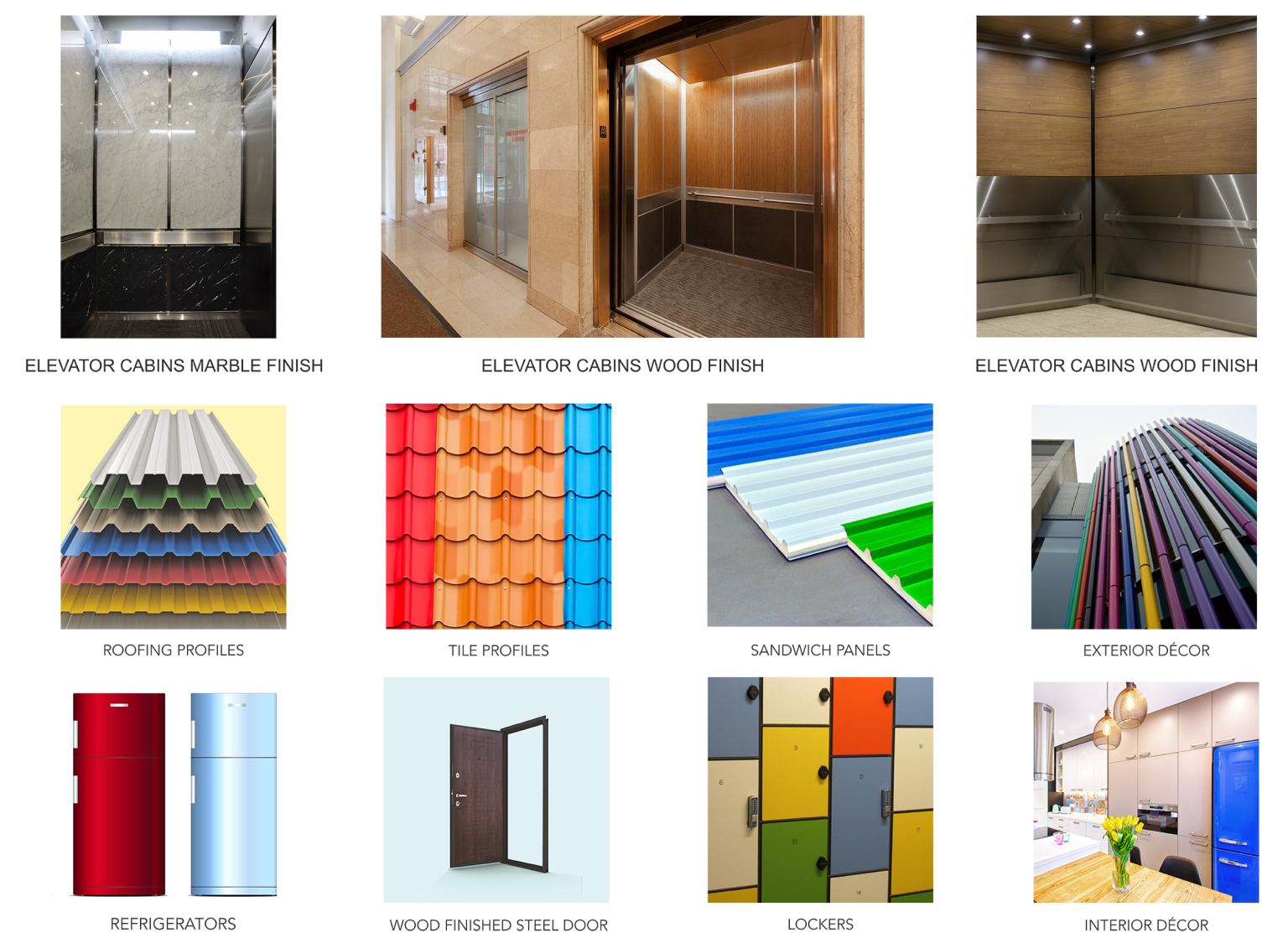 Suppliers of Colour Coated GI Sheets available in colours